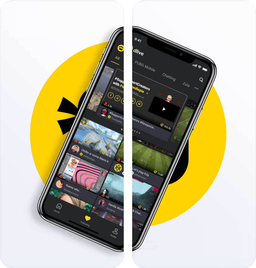 DLive | Live Streaming App from BitTorrent